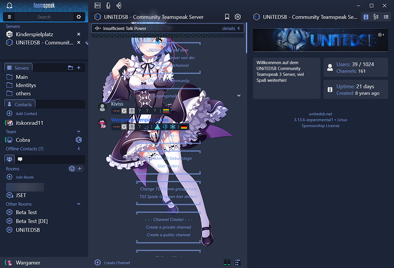 Anime Themes for TeamSpeak 5 - Extensions - TeamSpeak Community