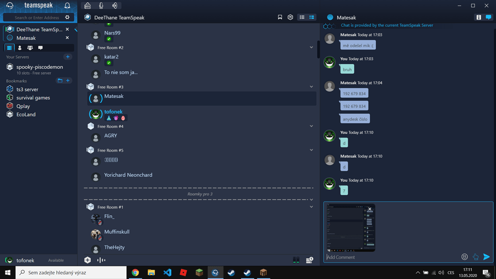 Photo bug - TeamSpeak 6 Client - TeamSpeak