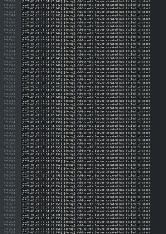 Websockets Server Created But Failed To Start Teamspeak 6 Client Teamspeak