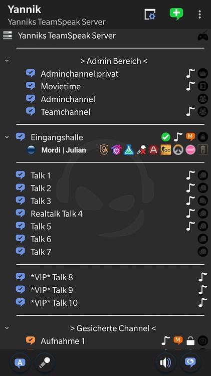Teamspeak 3 Android Icons - Mobile - TeamSpeak