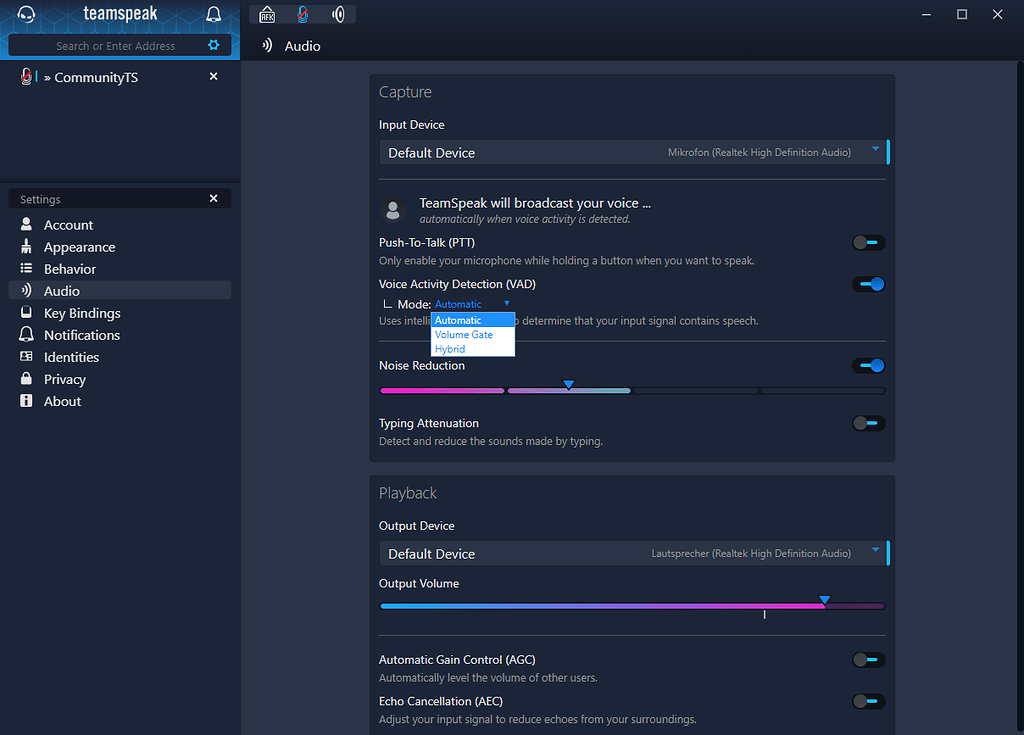 Another Display Bug - Suggestions and Feedback - TeamSpeak
