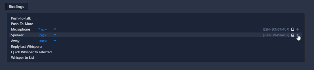 How to mute / unmute the mic directly without toggle? - TeamSpeak 6 ...