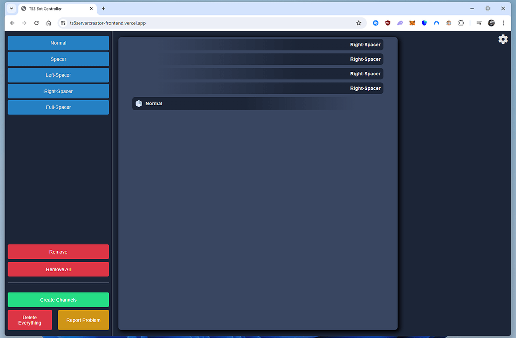 [👨‍🔬Tool] Ts3/5 - Server Channel Creator (Website) - TeamSpeak 3 Server ...