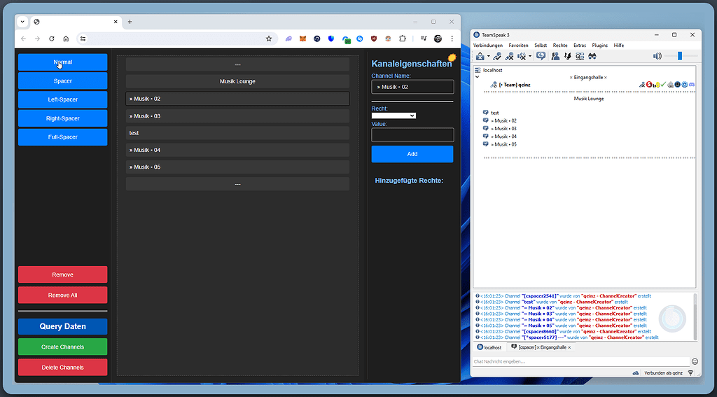 [👨‍🔬Tool] Ts3/5 - Server Channel Creator (Website) - TeamSpeak 3 Server ...