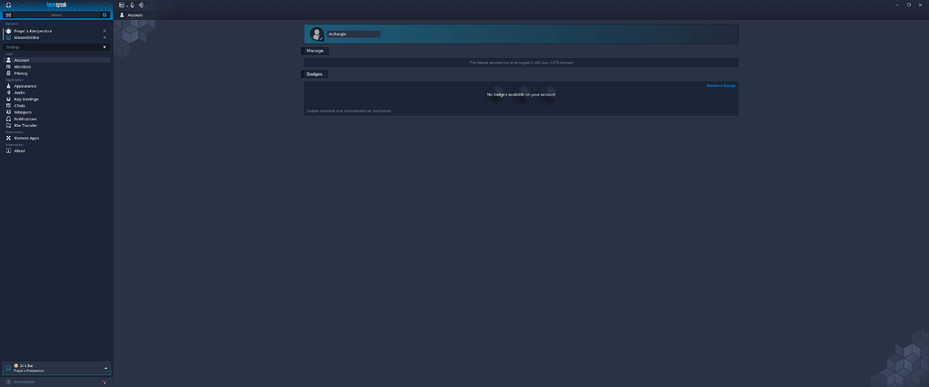 After update from TS3 i got a broken TS5 client - TeamSpeak Client ...