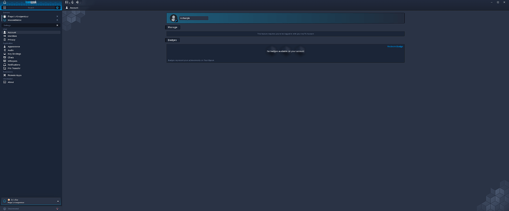 After update from TS3 i got a broken TS5 client - TeamSpeak 6 Client ...