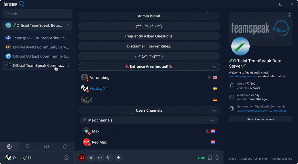 Redesign TeamSpeak Client - TeamSpeak 6 Client - TeamSpeak