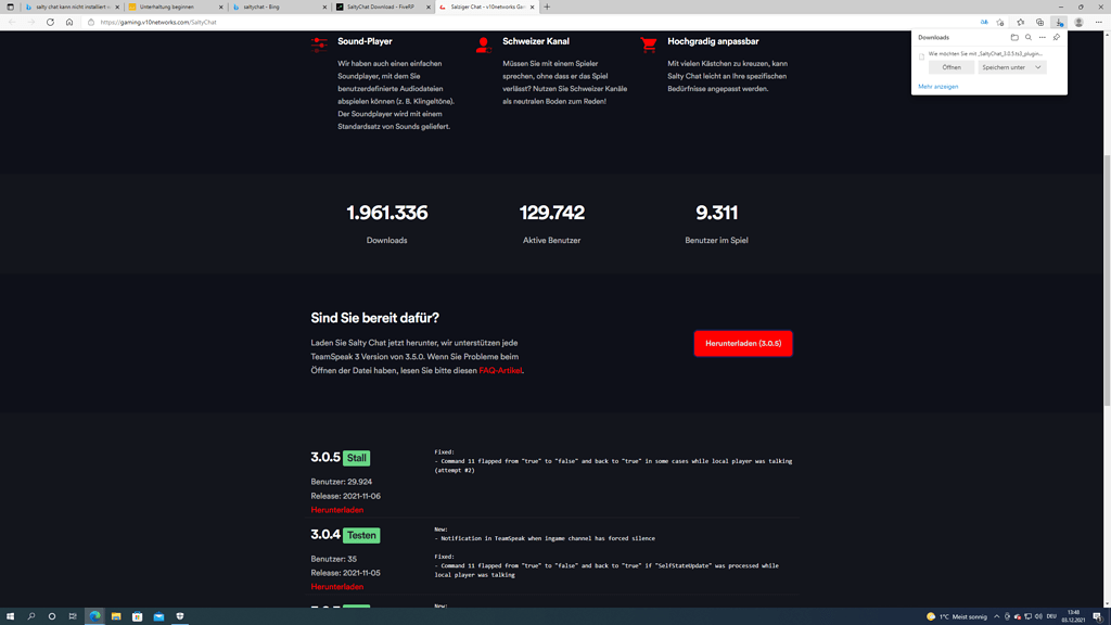 Salty Chat - TeamSpeak 3 Client (International) - TeamSpeak