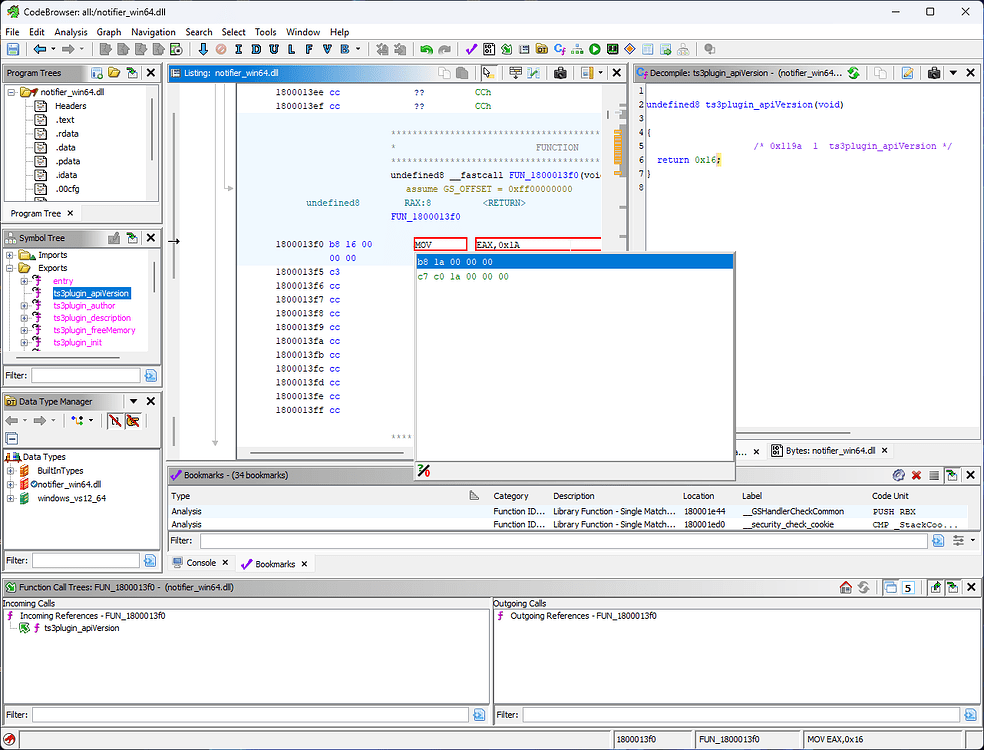 How to patch plugin API version - Skins/Soundpacks/Addons - TeamSpeak