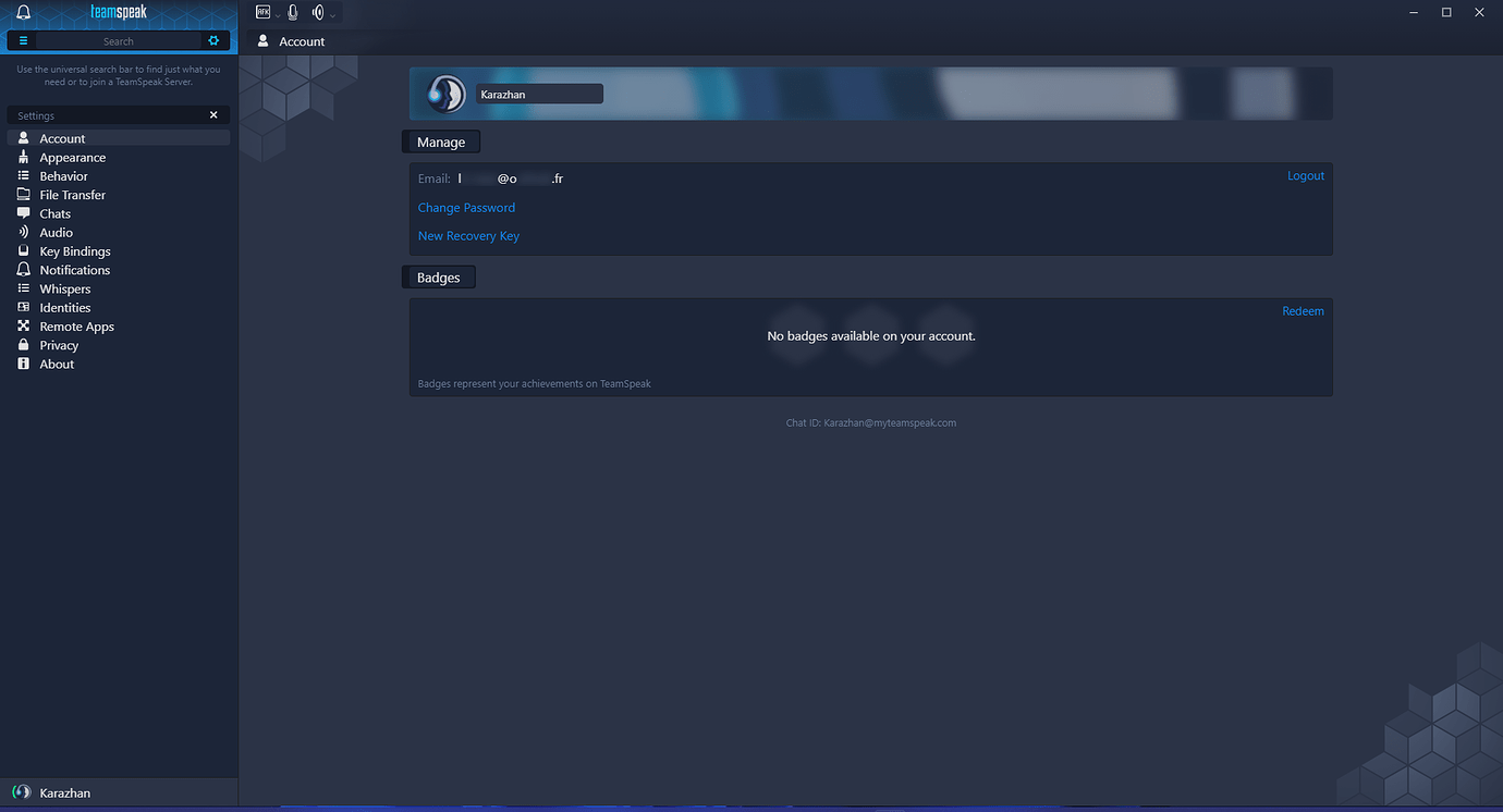 myTeamSpeak service down (aka i've lost badges) - General Discussion - TeamSpeak
